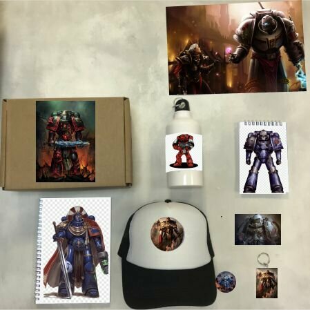 Бокс GOODbrelok принт "Warhammer" - 0008