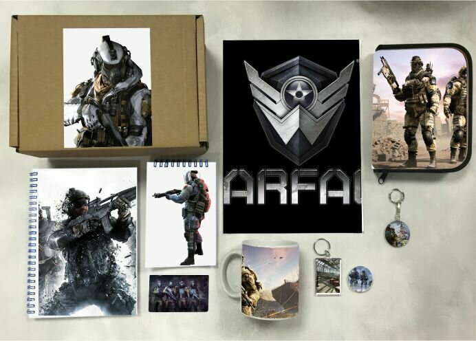 Бокс GOODbrelok принт "Warface" - 0009