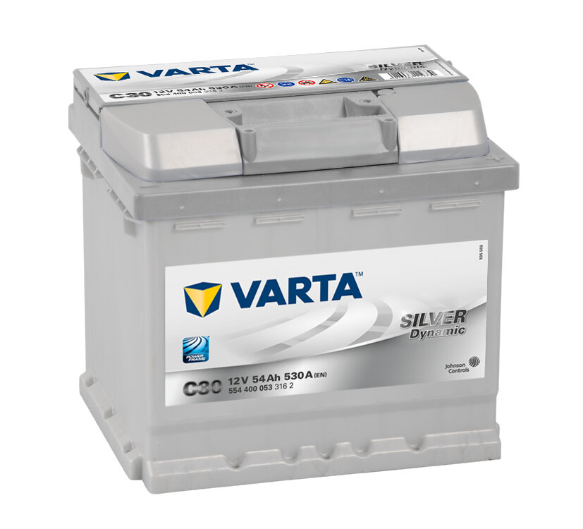 Аккумуляторная батарея Varta 554400053, 54 Ач