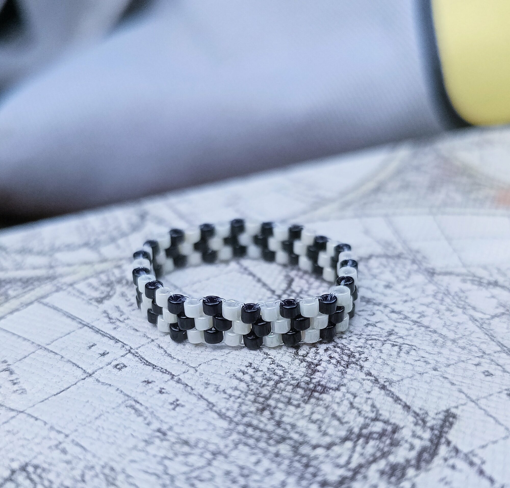 Кольцо плетеное