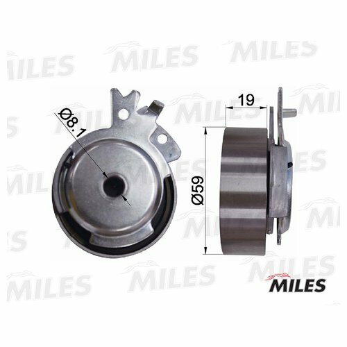 Ролик натяжной ремня ГРМ MILES AG02001
