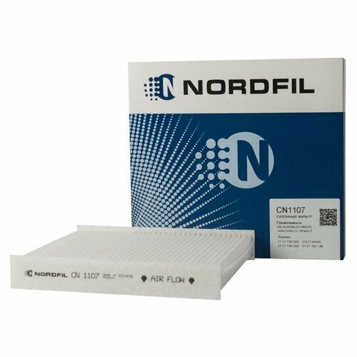 Фильтр салона Renault Captur/Kaptur, NORDFIL CN1107