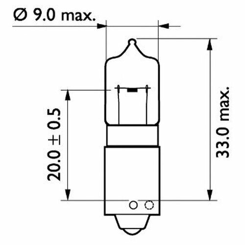Лампа накаливания Philips 24356CP