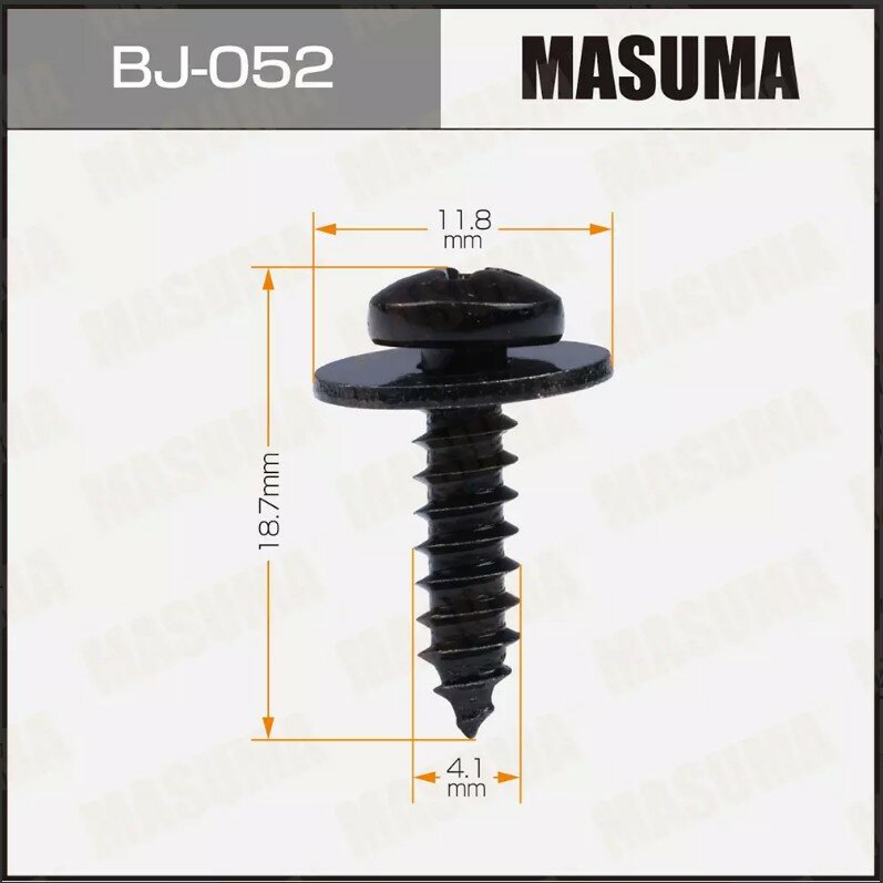 Саморез 4.1 х 18.7 мм 10шт Masuma