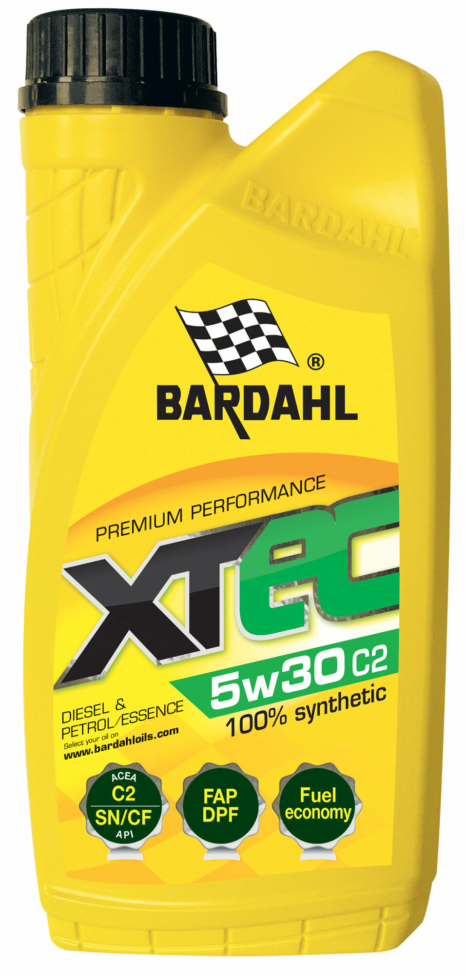 Моторное масло Bardahl XTEC 5W30 C2 Синтетическое 1 л