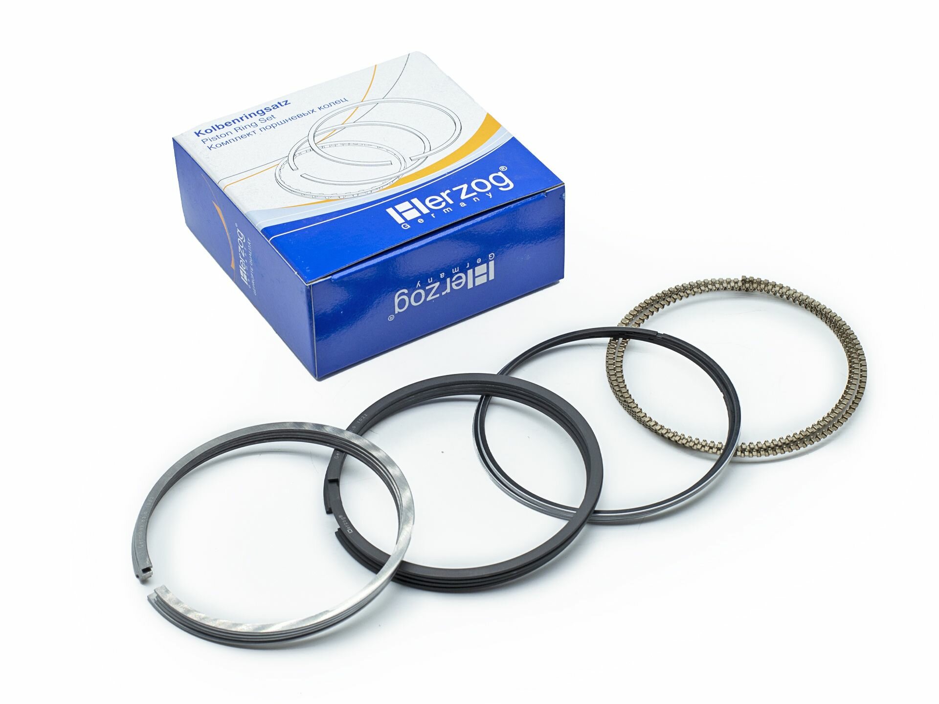 Кольца поршневые Herzog H10 0820E, для LADA Priora