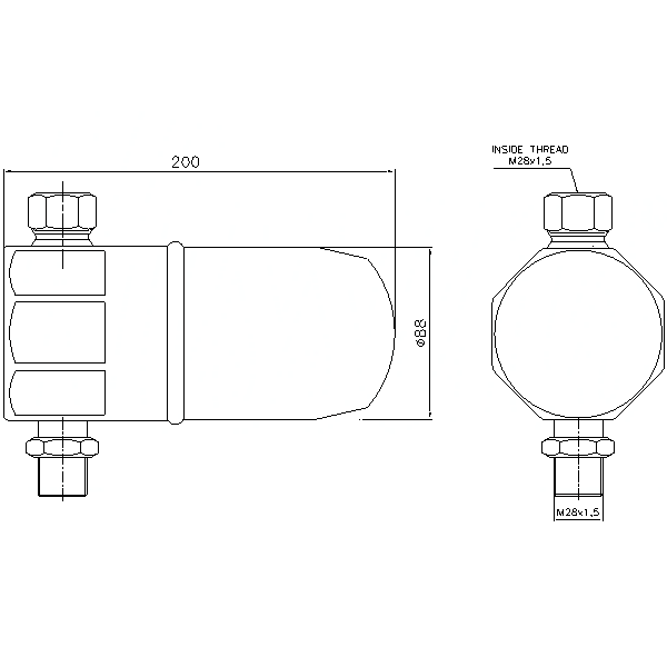 NISSENS 95324 (4B0820192 / 4B0820193 / 4B3820193) осушитель кондиционера audi: a4 (b5) 1.8-2.8i / t / tdi / duo / s4 / quattro 94-01,