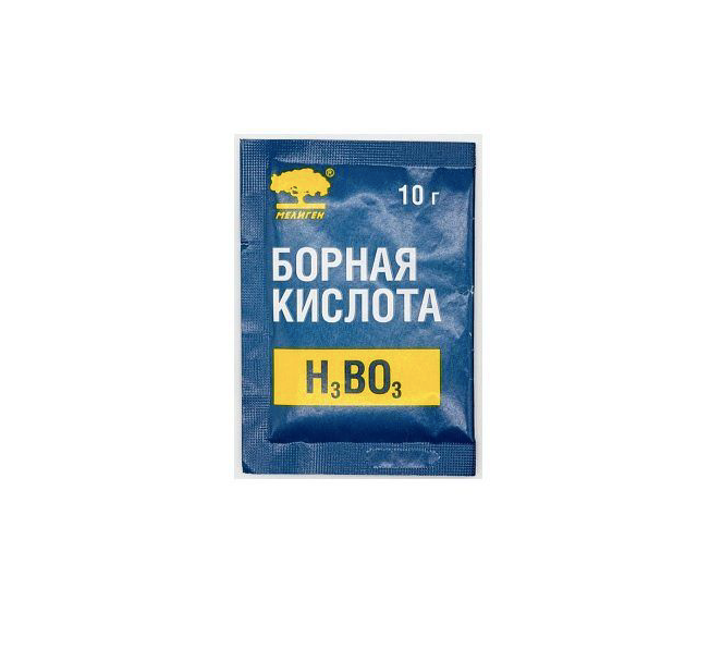 Борная кислота Мелиген, для ухода за оптикой, порошок, 10 грамм — фото 1