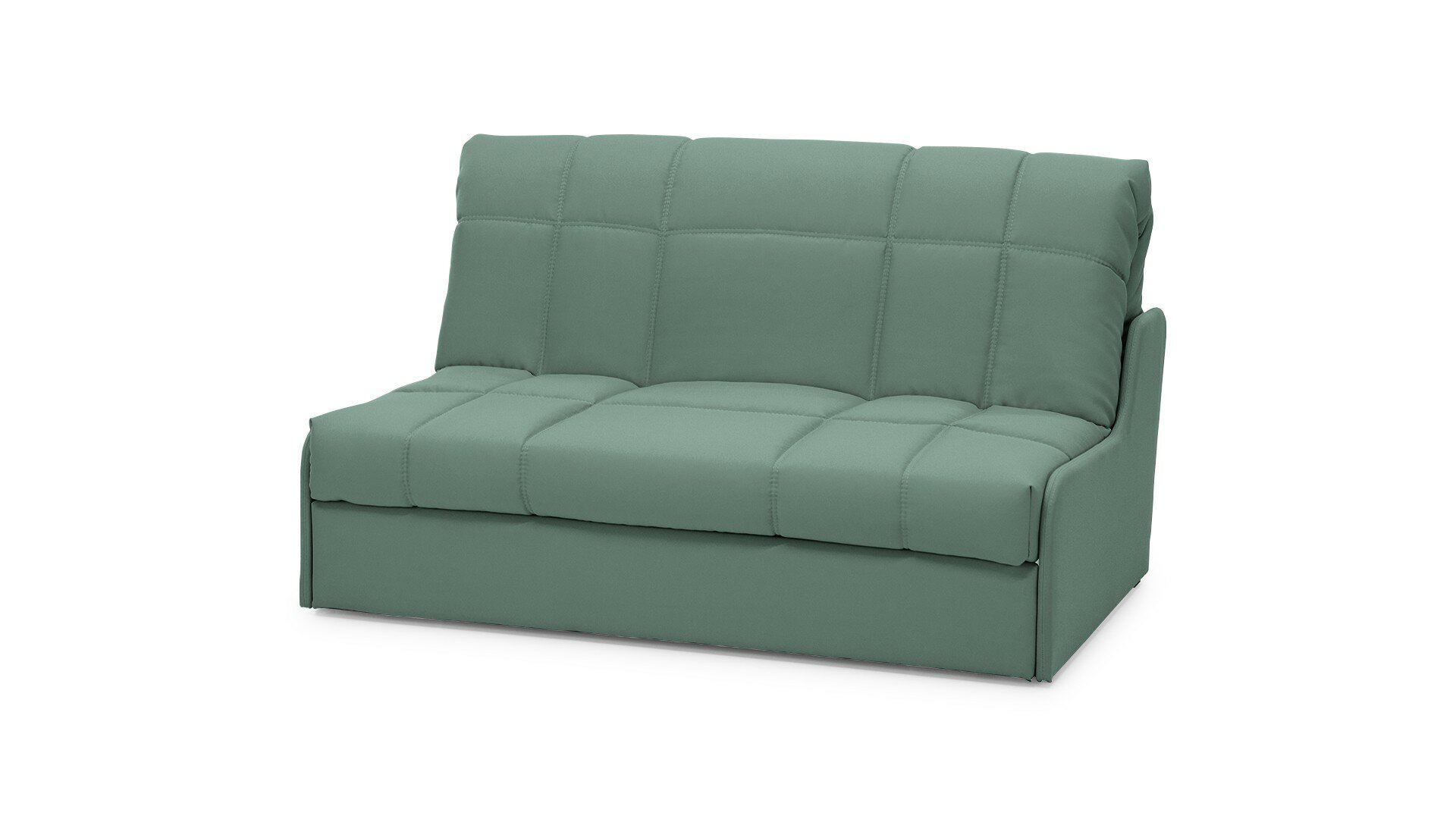 Диван Виа 8 Лайт Vivaldi 10 NEW 166x105x88 см, зеленый Велюр, аккордеон Фиеста