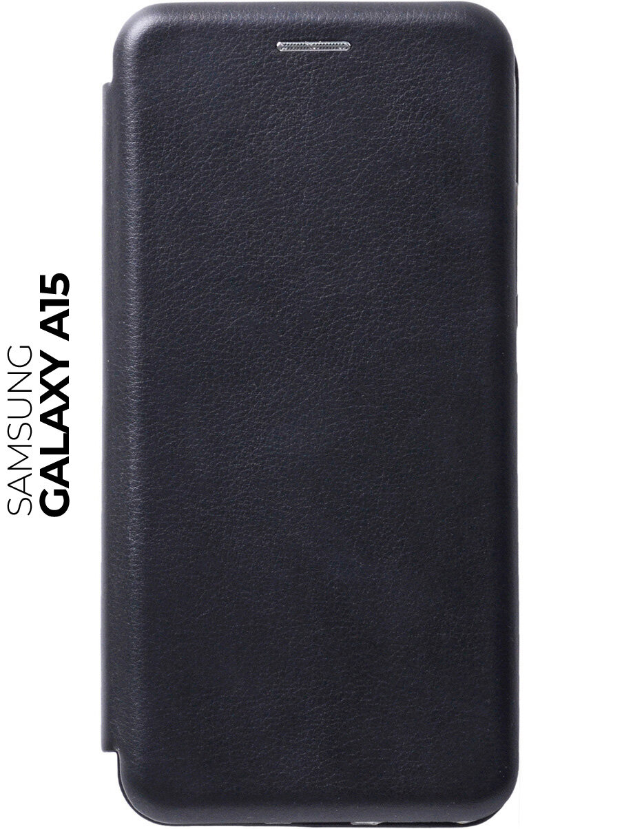 Чехол-книжка на Samsung Galaxy A15 / Самсунг А15 черный