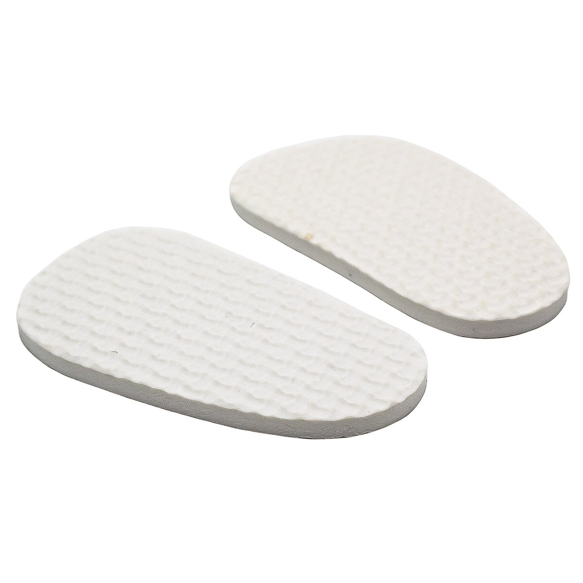 Подошва для изготовления кукольной обуви, толщина 4мм, размер 4х7см, 1 пара, белый