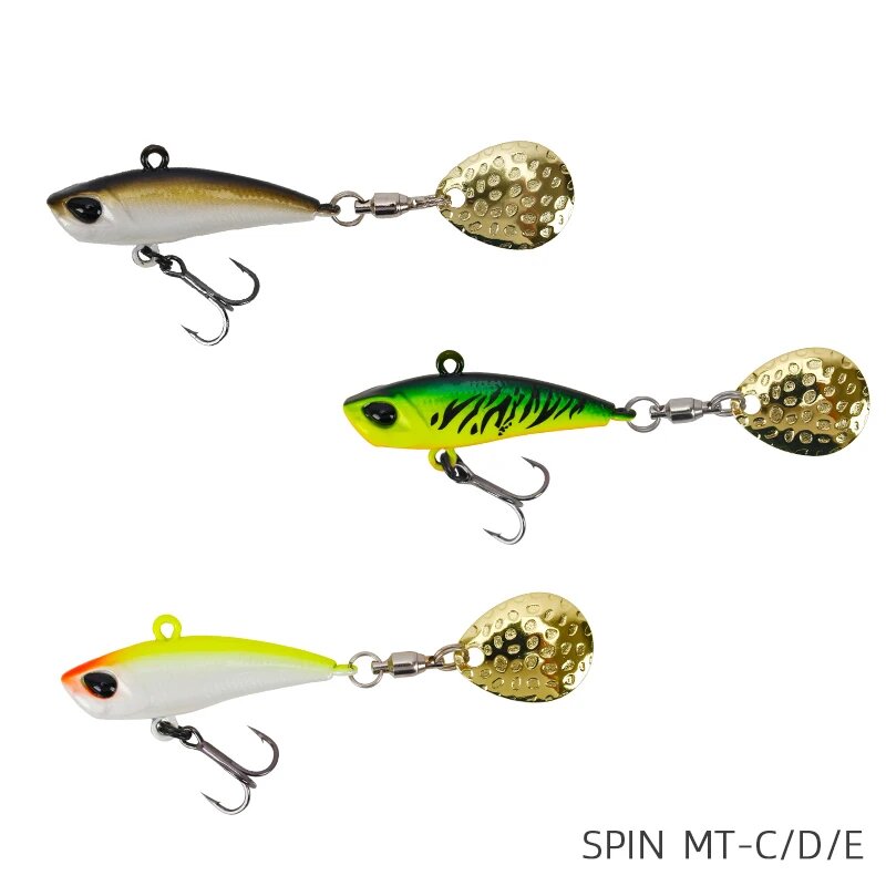 TSURINOYA Spinner VIB 17g, MT-CDE, набор приманок