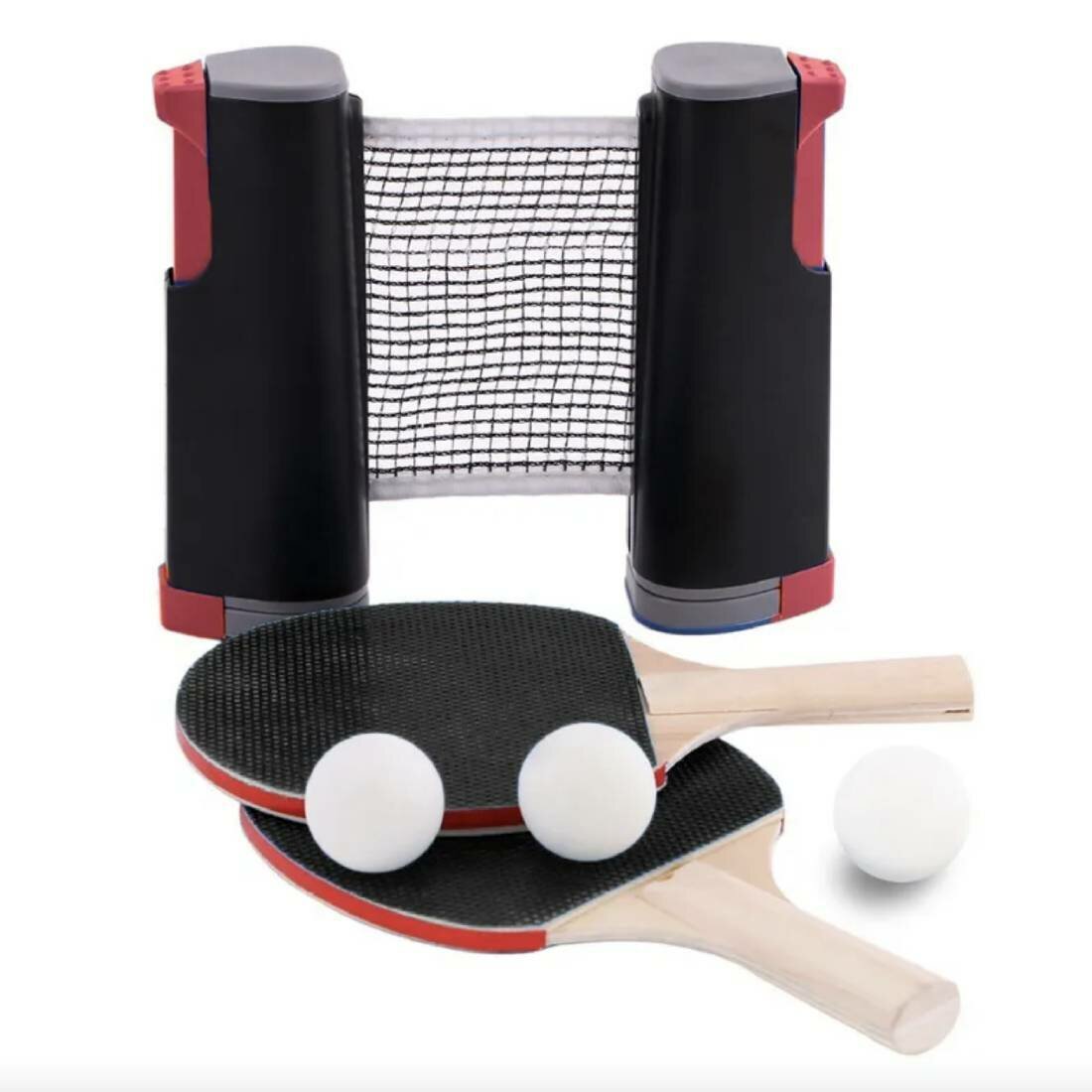 Игровой набор для Пинг-понга (Настольный теннис) / Сетка для настольного тенниса раздвижная
