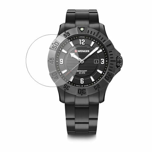 Скрин Мобайл защитный экран для часов Wenger Seaforce WRW_01-0641-135_S_PO из гидрогелевая плёнка прозрачная