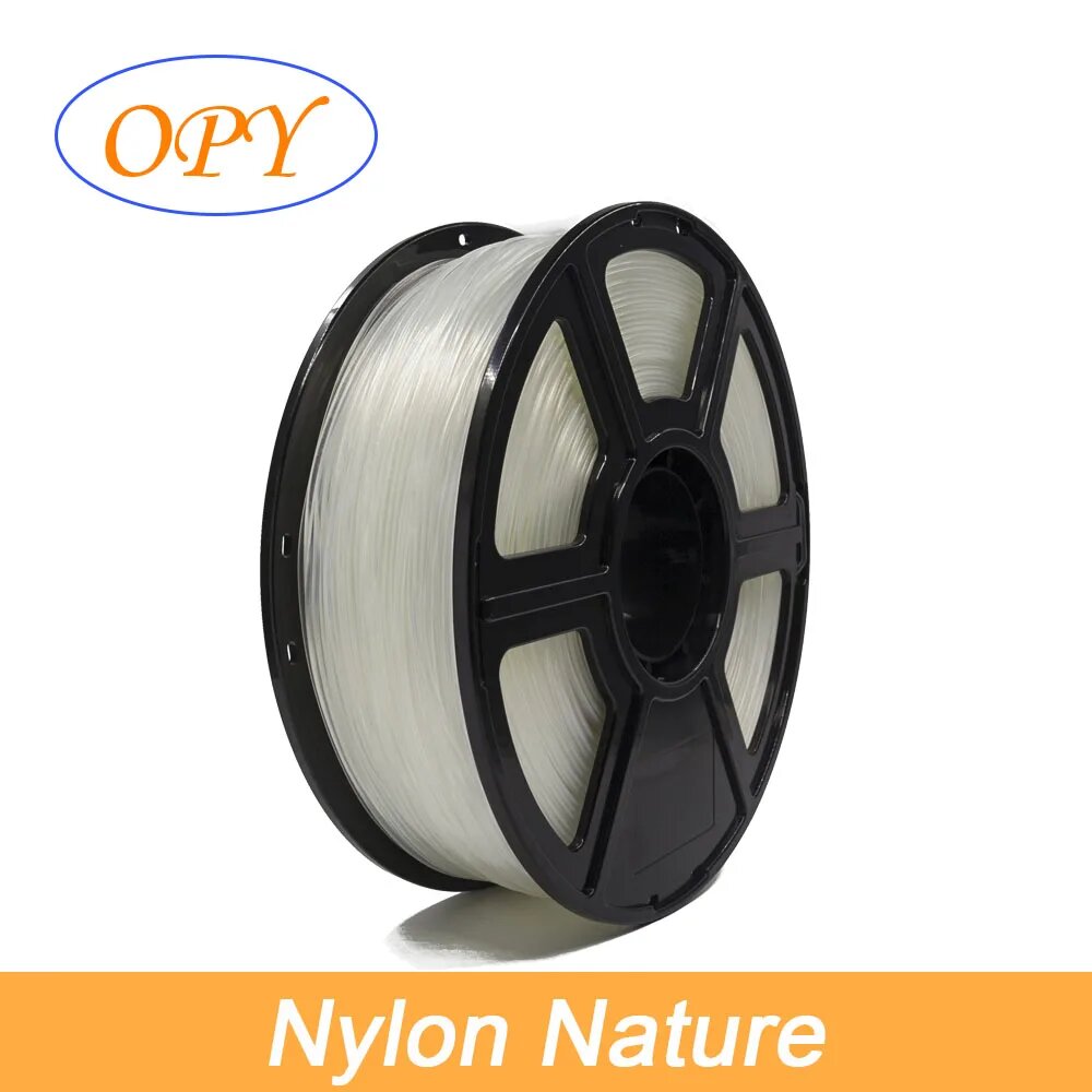 Прозрачная нейлоновая нить для 3D печати OPY 1 кг Nylon Nature