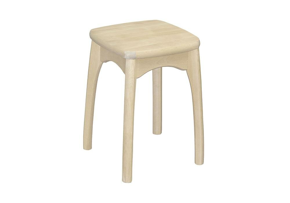 Табурет Нонтон с фигурной ножкой 33x33x47 см