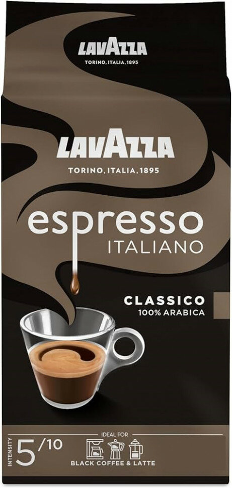 Lavazza Espresso Italiano Classico Кофе в зернах 1 кг (1874)