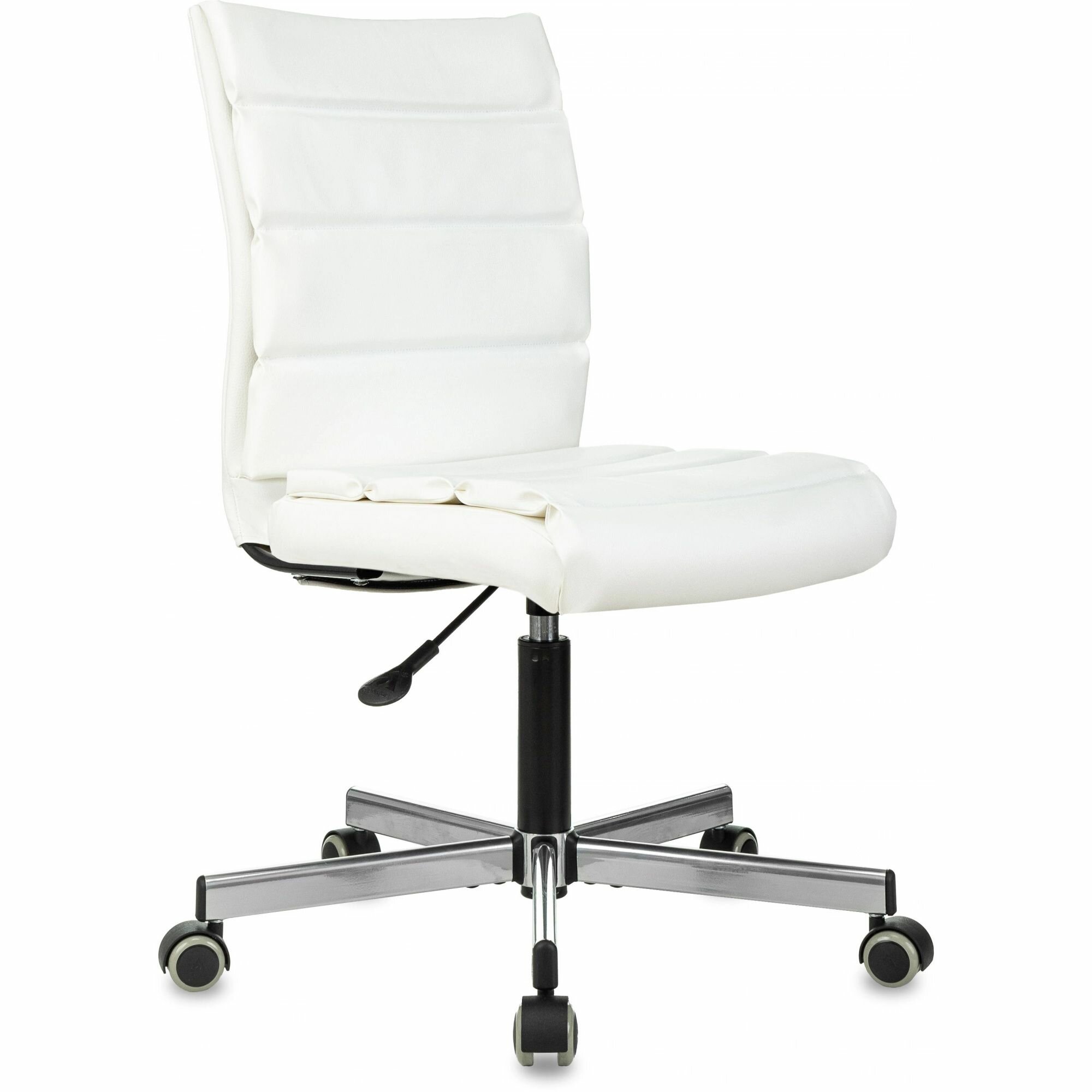 Кресло Бюрократ CH-320M, обивка: эко. кожа, цвет: белый (CH-320M/WHITE)