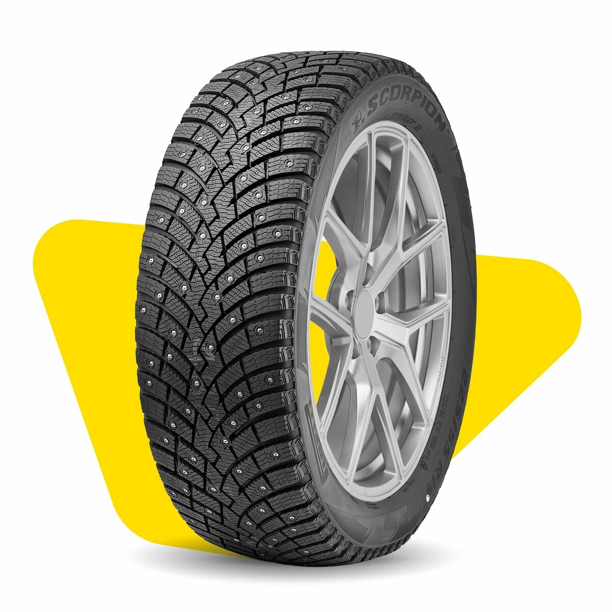 Шина автомобильная Pirelli SCORPION ICE ZERO 2 225/65 R17 106T XL WINTER Ш, зимняя, универсальная