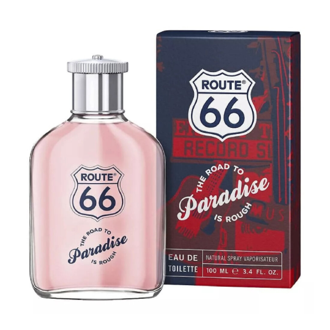 Route 66 Мужской The Road to Paradise is Rough Туалетная вода (edt) 100мл