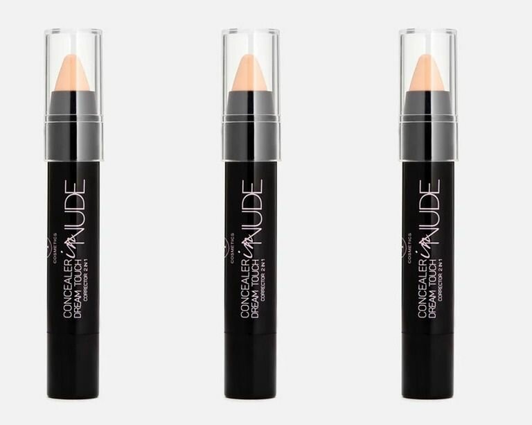 TF cosmetics Корректор-карандаш для лица Dream Touch Corrector 2в1, тон 103, фарфоровый , 3 шт.