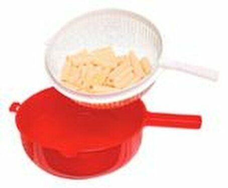 Дуршлаг пластиковый двойной