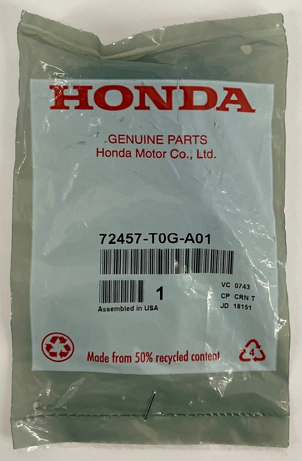 Отделка, прав. Задн. Центр. Угол (Оригинал)