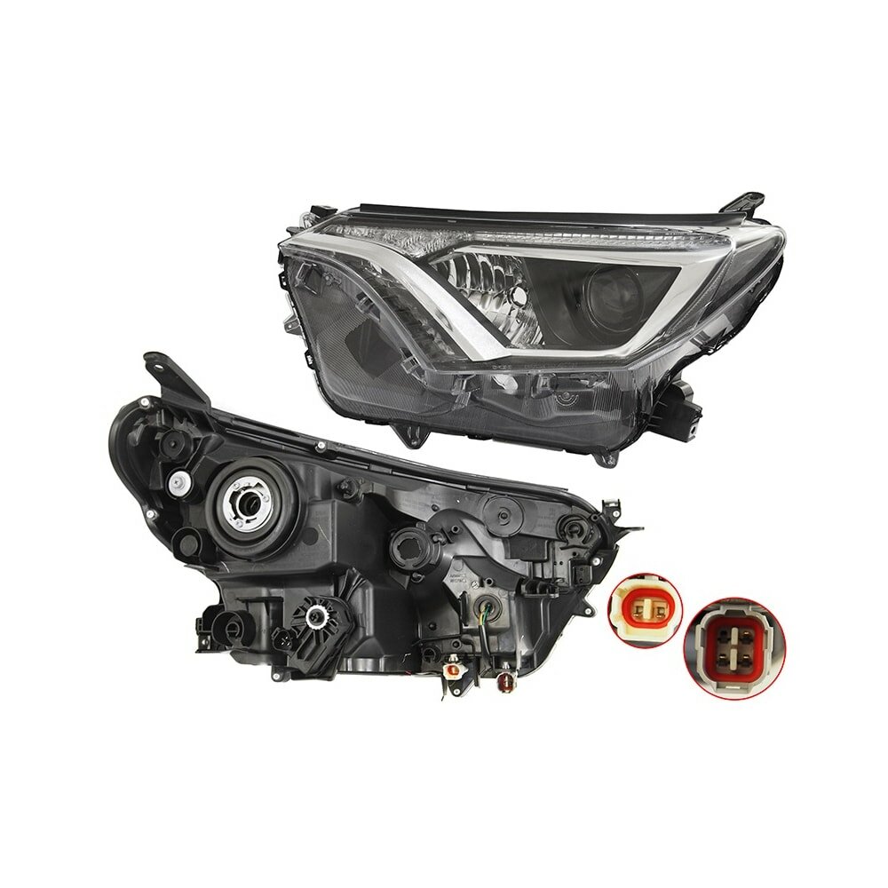 Фара TOYOTA RAV4 15-19 Слева галоген, эл. кор. (SAT)