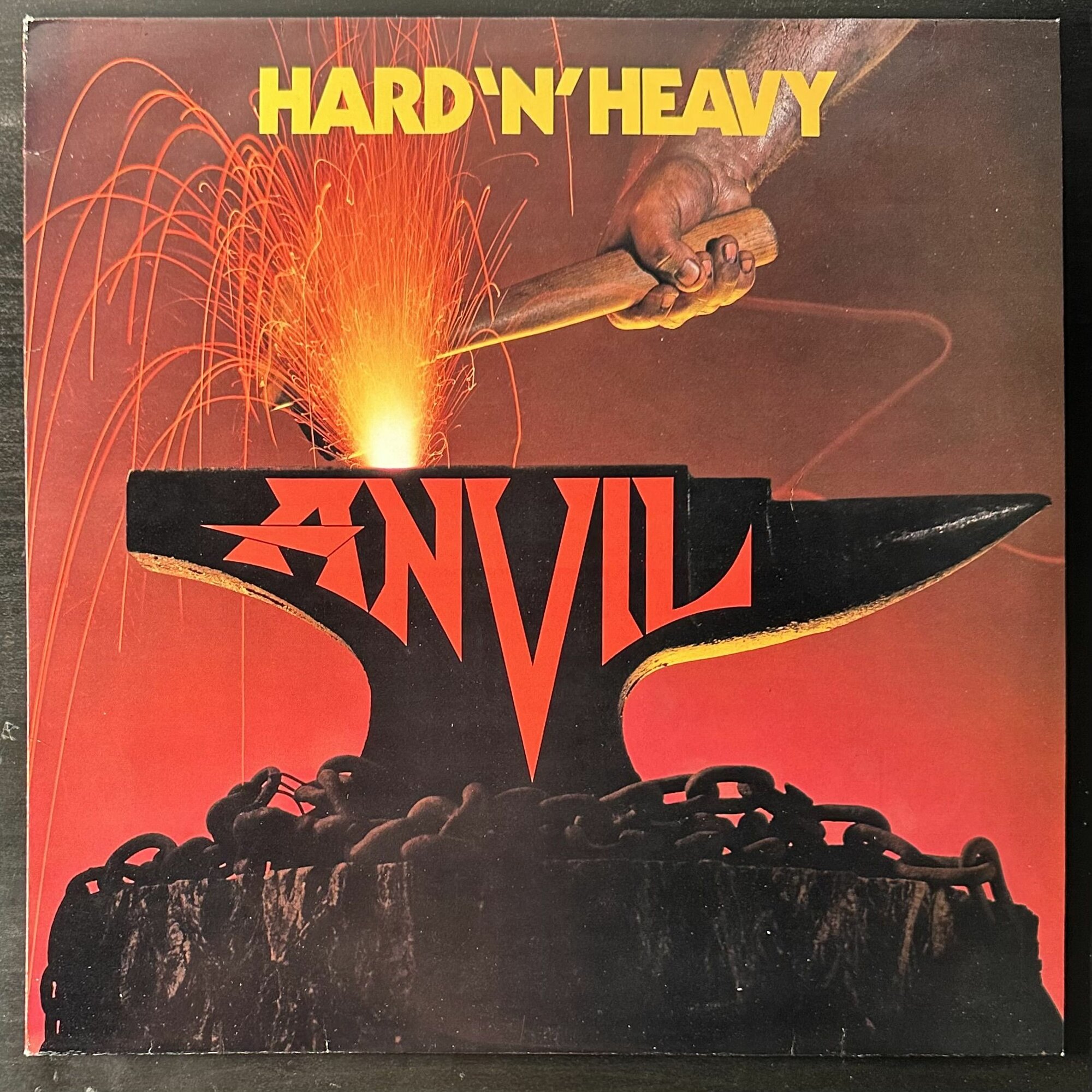 Виниловая пластинка Anvil - Hard 'N' Heavy (Франция 1981г.)