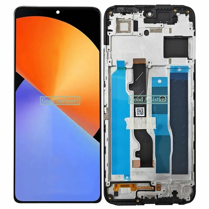 Дисплей для Infinix Note 30i (X6716) в рамке премиум AMOLED
