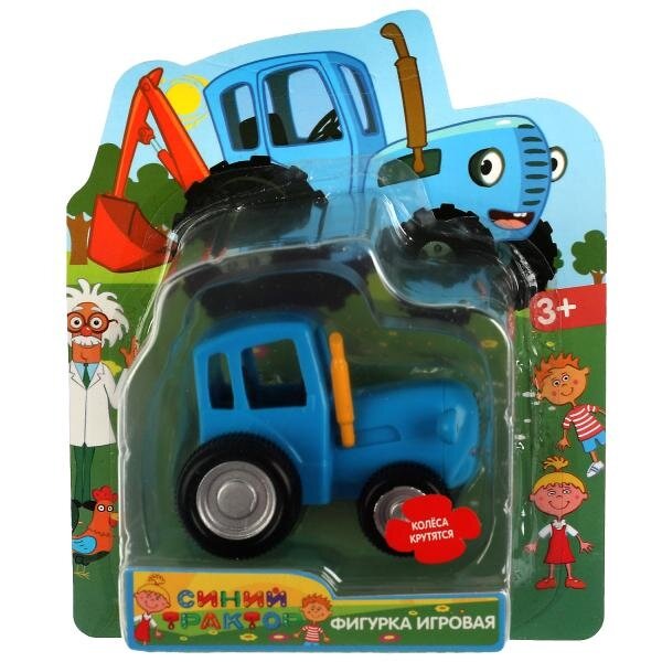 Фигурка "Синий Трактор" 6 cм. с подвижными колесами Играем Вместе PF-BLUETRACTOR-RU (96)