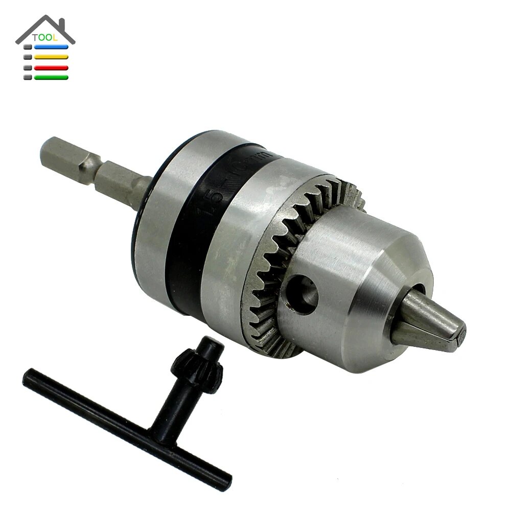 Автоинструмент AUTOTOOLHOME Патрон сверлильный 1/4 дюйма