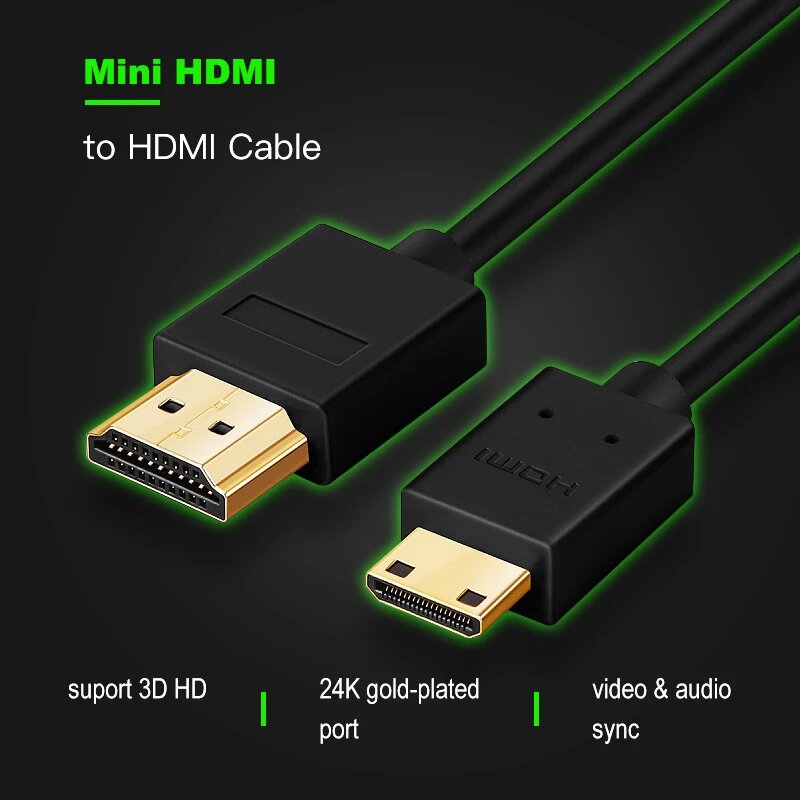 HDMI кабель 1 м, черный — фото 1