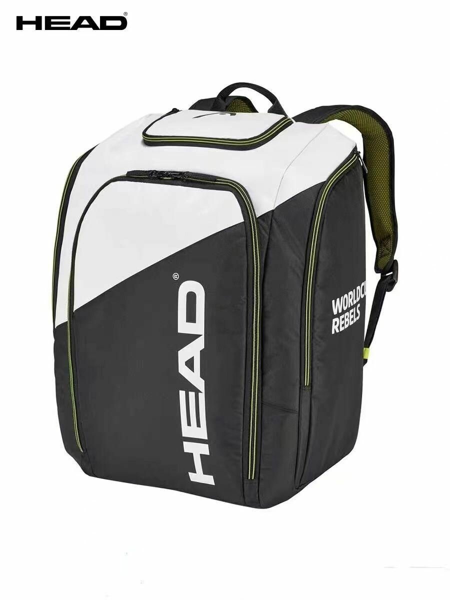 Рюкзак HEAD, спортивные, водонепроницаемые, морозостойкие, 60л, белый