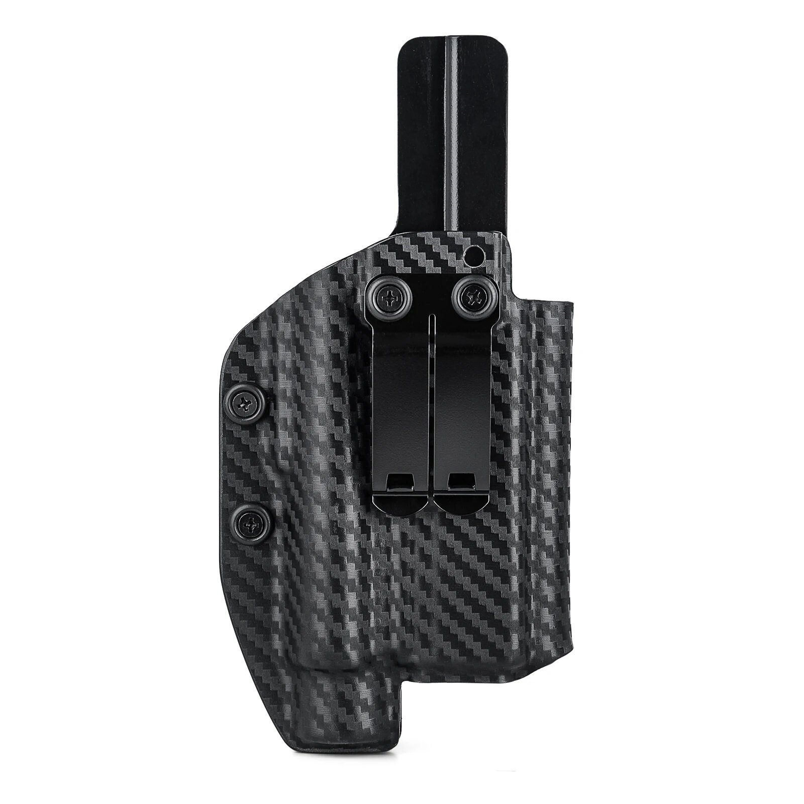 Кобура Kydex для Glock 17, 22, 31 с фонариком Olight PL 3/ PL 3S/ PL 3R Carbon Fibre Right