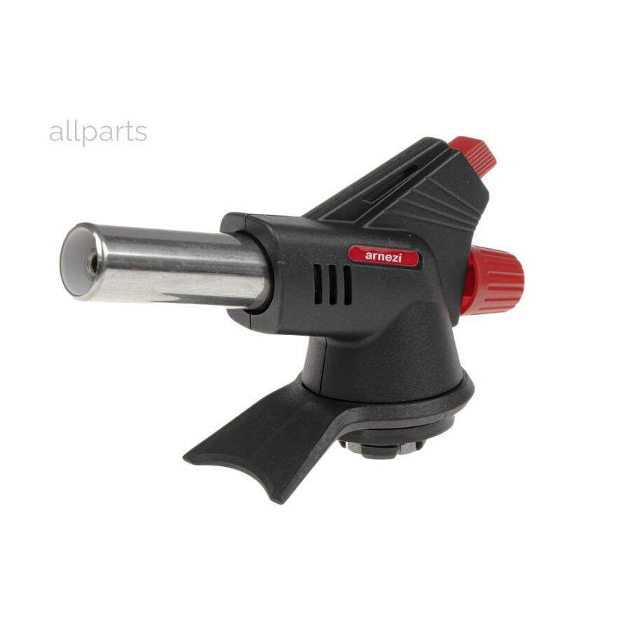 ARNEZI R7006306 Газовая горелка-насадка с пьезоподжигом на цанговый баллон под углом ARNEZI R7006306