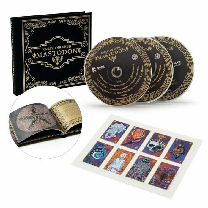 Фирменное издание Mastodon - Crack the Skye - 15th Anniversary Edition - Deluxe 2-CD + Blu-Ray