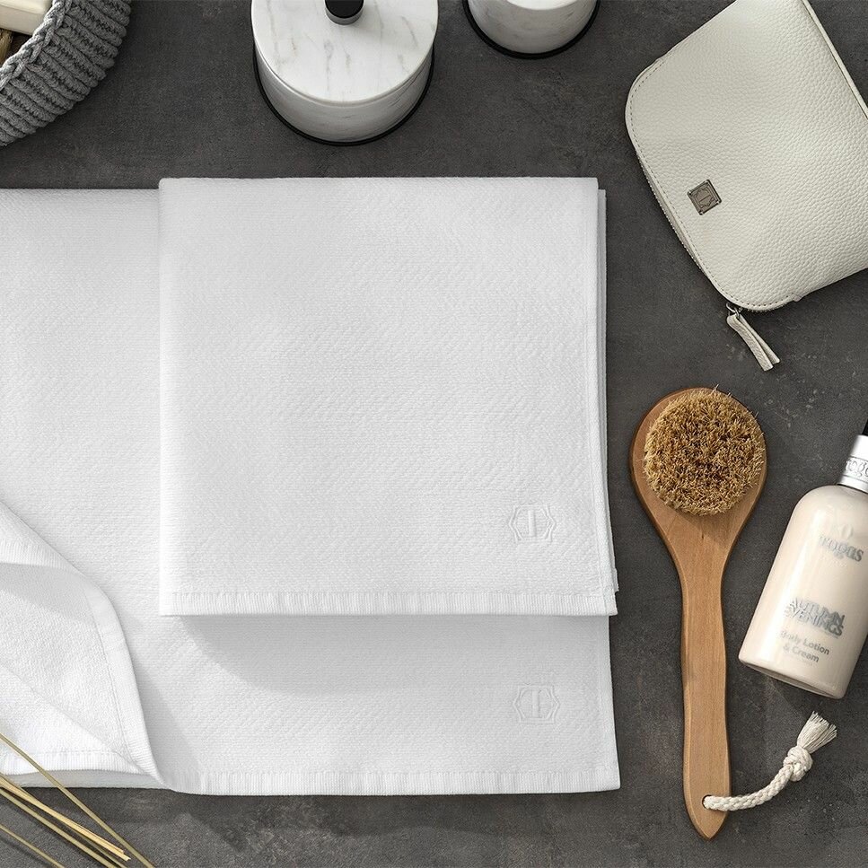 Меллор бел Полотенце 70х140, 1 пр, 50% лён/50% хлопок, 470 г/м2