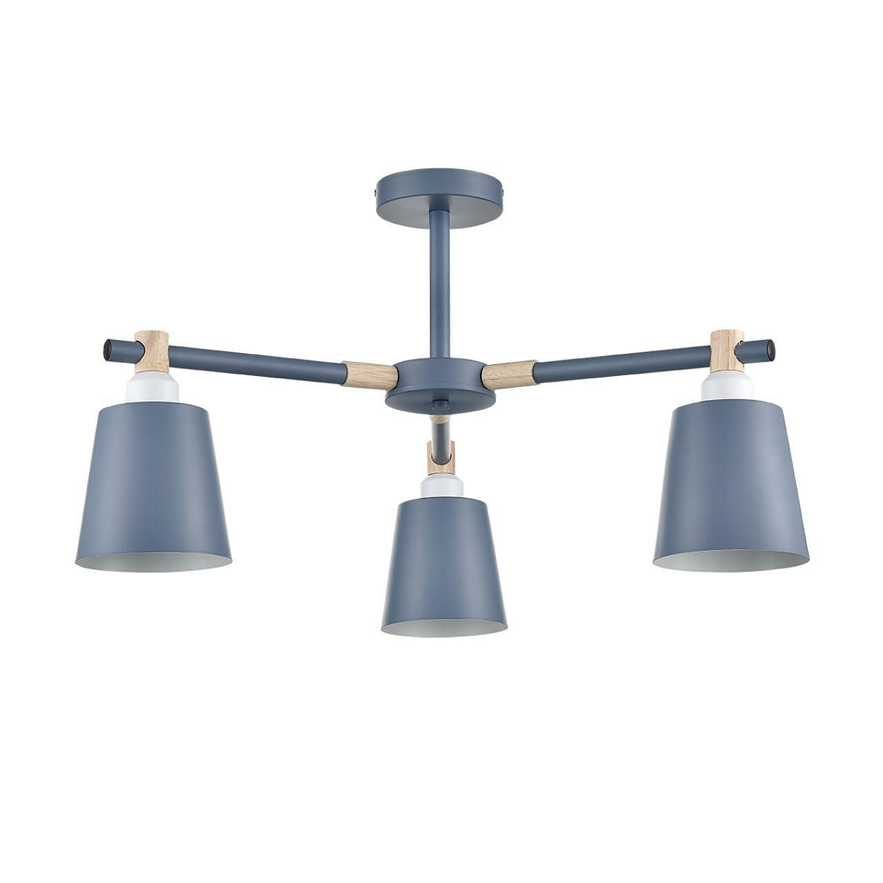 Потолочная люстра Lumion Rosalina 8098/3C, E27, 180Вт, кол-во ламп:3шт, Синий