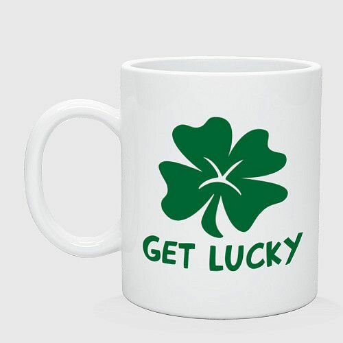 Get lucky Керамическая кружка