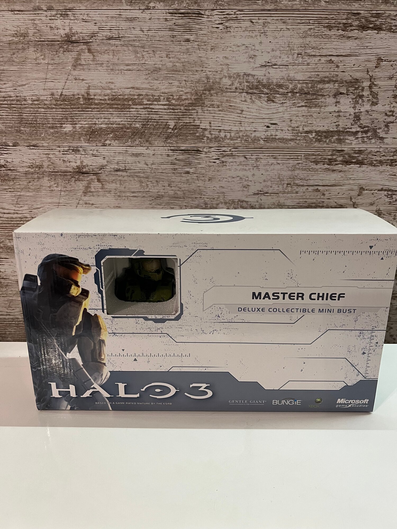 Фигурка Хало Halo-3 , Master Chief deluxe collectible mini bust Green Spartan, тираж 5000 штук , 16 см от Gentle Giant