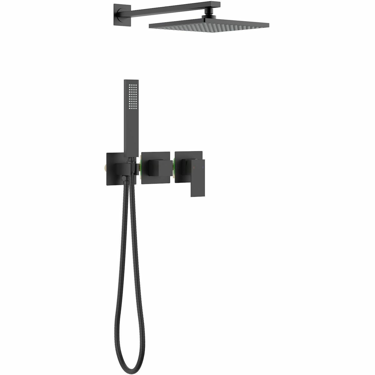 Встраиваемая душевая система Timo (Тимо) Selene, черный, SX-2169/03SM