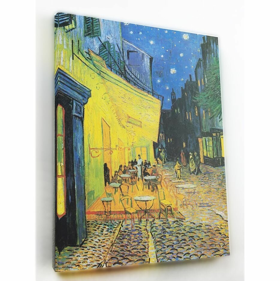 Картина на холсте, репродукция Ночное кафе - Винсент Ван Гог