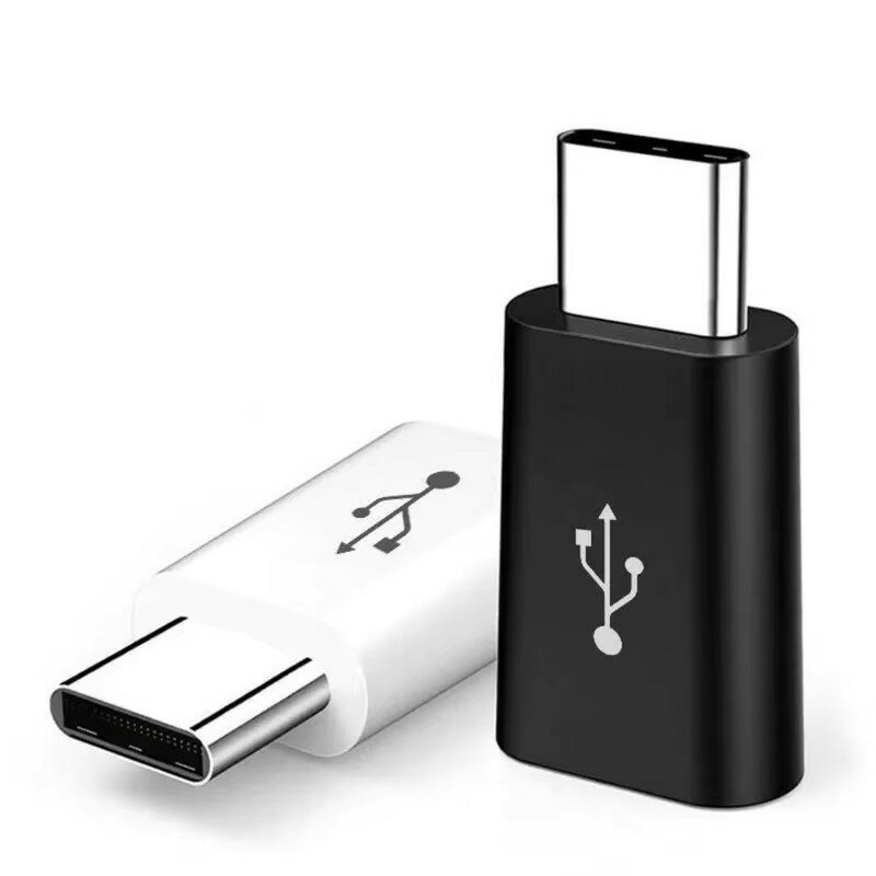 Переходник, Micro-USB/Type-C, для наушников, смартфонов, устройств на Android, 1 шт
