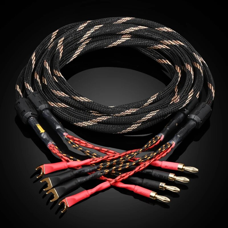 ATAUDIO Western Electric HiFi аудиокабель 6N OFC 8 strands B to Y, 1,5 м