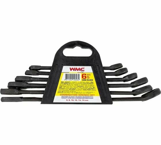 Набор ключей комбинированных 6 предметов WMC TOOLS