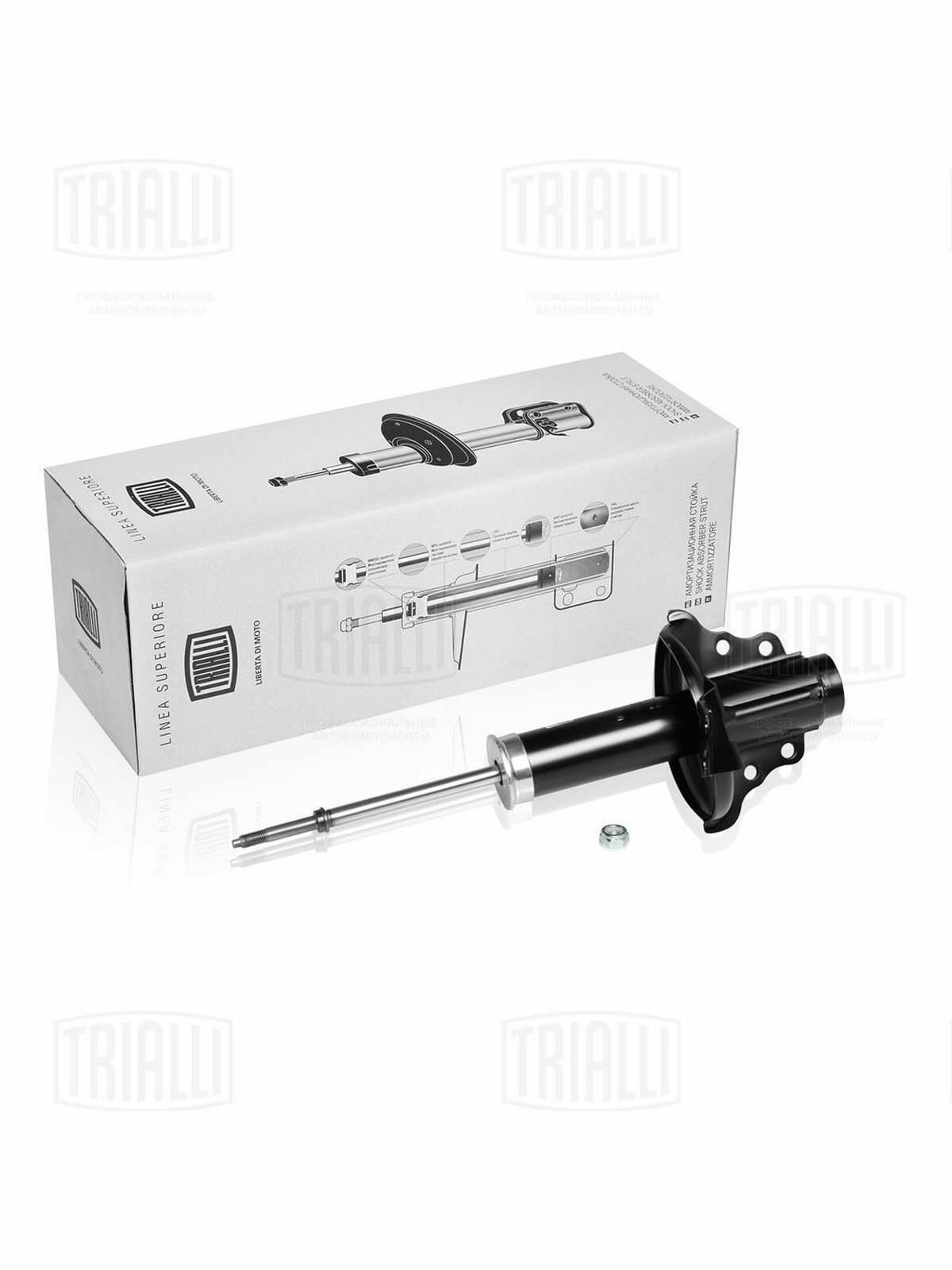 Амортизатор (стойка) передний правый масляный TRIALLI AG08380 для Kia Sportage I