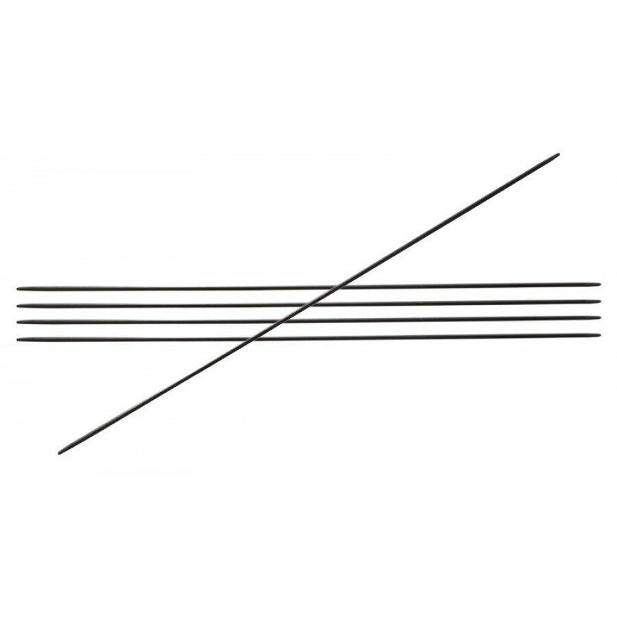 Спицы чулочные Karbonz 1,25мм/15см, KnitPro, 41102