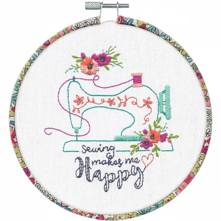 Набор для вышивания: Швейное счастье 16 см Dimensions DMS-72-76293 16x16 см 16 см Dimensions DMS-72-76293