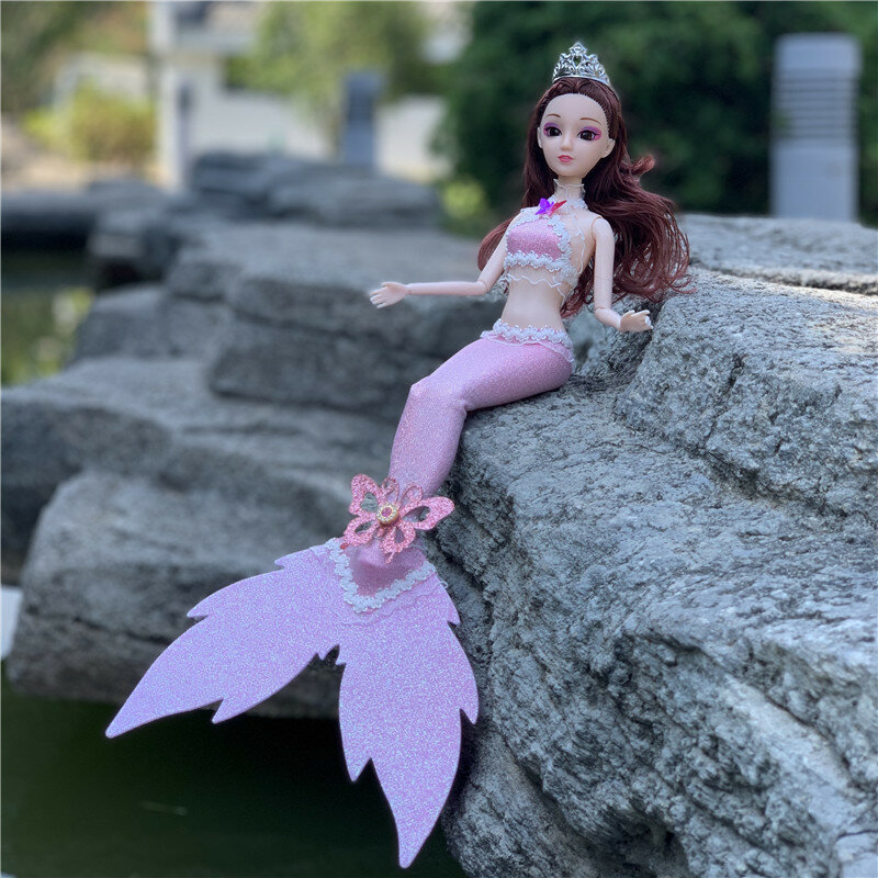 Кукла-Русалка Ариэль игрушка для девочек Детская кукла принцессы Свадебное платье кукла семейный подарок на день